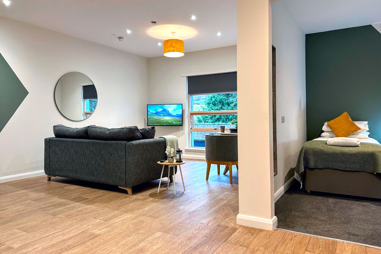 Deluxe one bedroom apartment | Netherurd Garden House